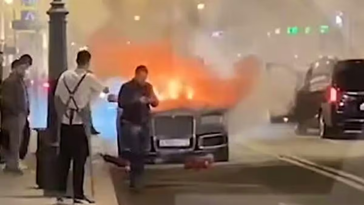 Russie : Explosion d’une limousine de la flotte personnelle de Vladimir ...